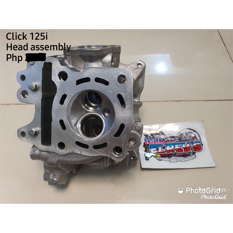 CYLINDER HEAD ASSY FOR CLICK V1 125 AND GC 125 / V3 | Shopee Philippines