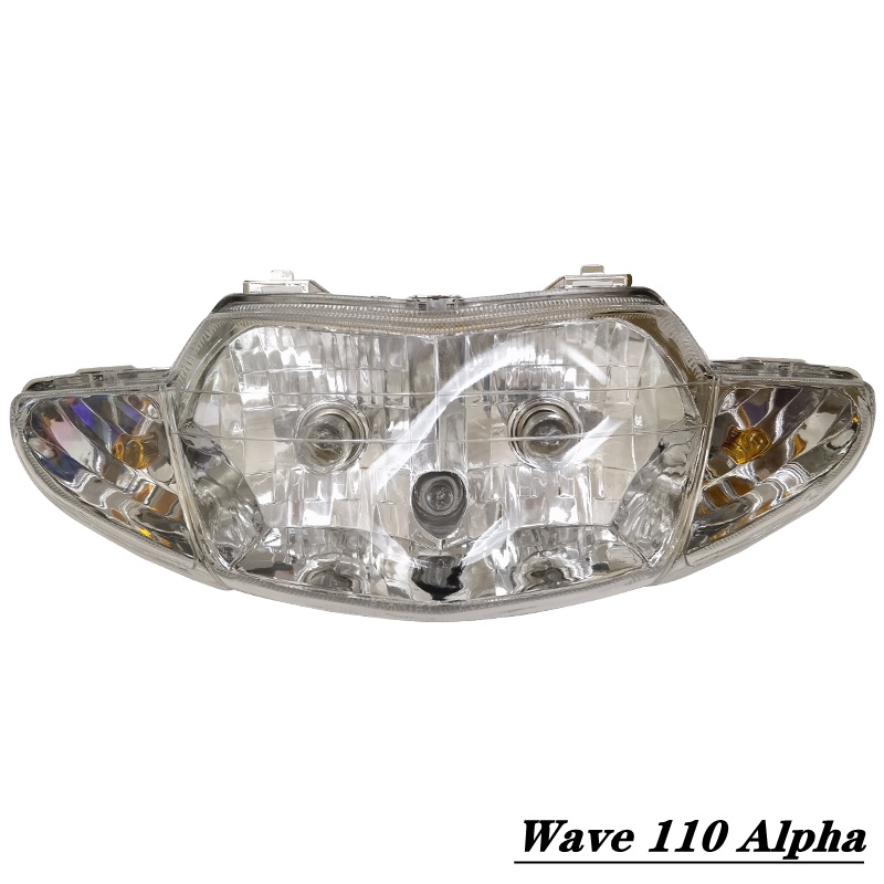 Wave 110 Headlight Assy Honda Wave Alpha 110 Motorcycle Stock Head ...