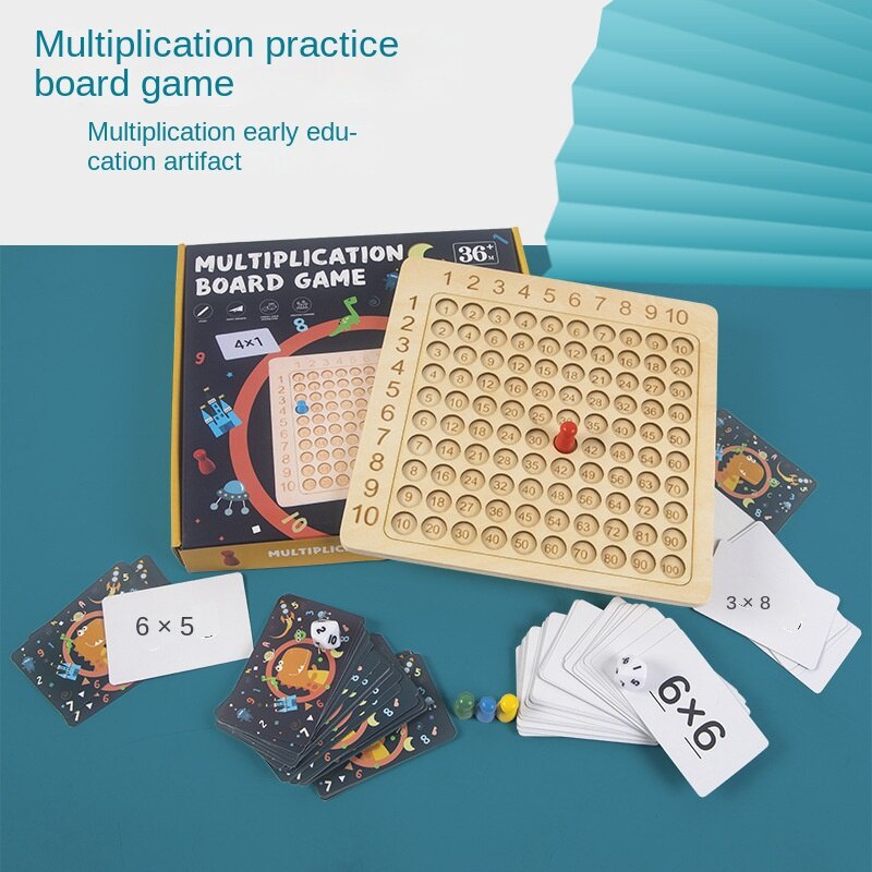 99 Multiplication Table Early Childhood Educational Toys Nine-Nine ...