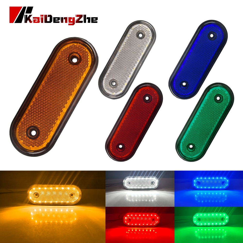 20 Led Truck Side Marker Indicator Light Turn Signal Lamp 12V-24V Auto ...