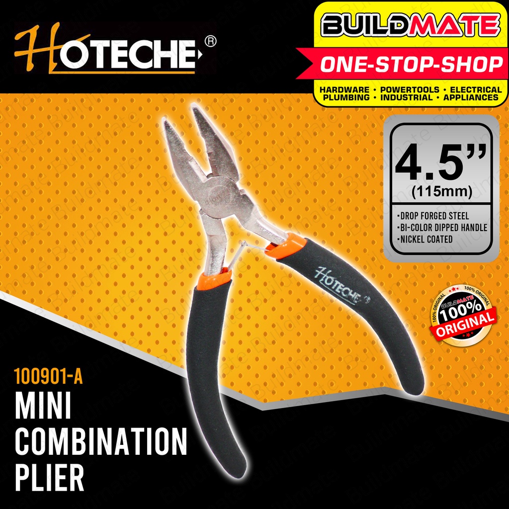 Hoteche Mini Combination Pliers 4.5' 115mm HTC-100901-A | HTC-100901-B ...
