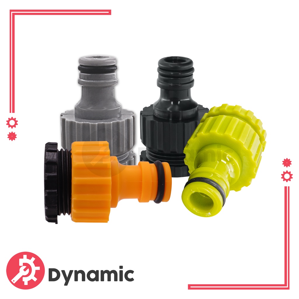 PVC Quick Water Tap Adapter 3/4"NPT with 1/2"NPT Female Adaptor Garden ...