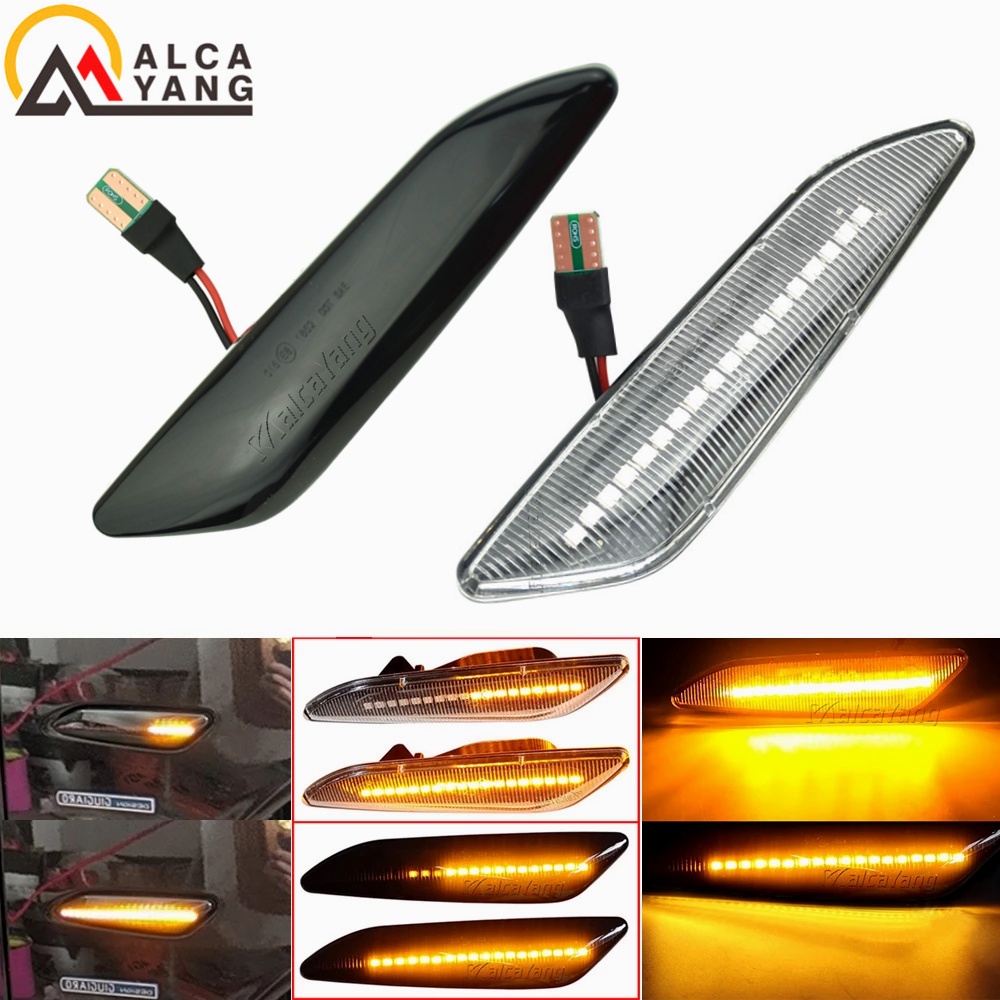 Sequential Led Side Marker Blinker Light For Alfa Romeo 156 147 Fiat ...
