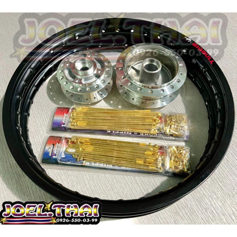 Rimset Xrm,Wave125i,Rs125 Carbtype,Wave100Disctype For (Bowtype Disc ...