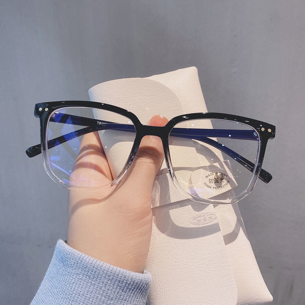 Anti-blue light radiation anti-fatigue myopia glasses femal male Korean ...