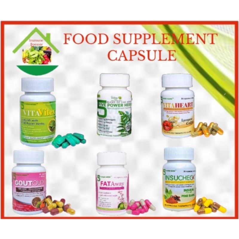 First Vita Plus food supplement capsules 30capsules | Shopee Philippines