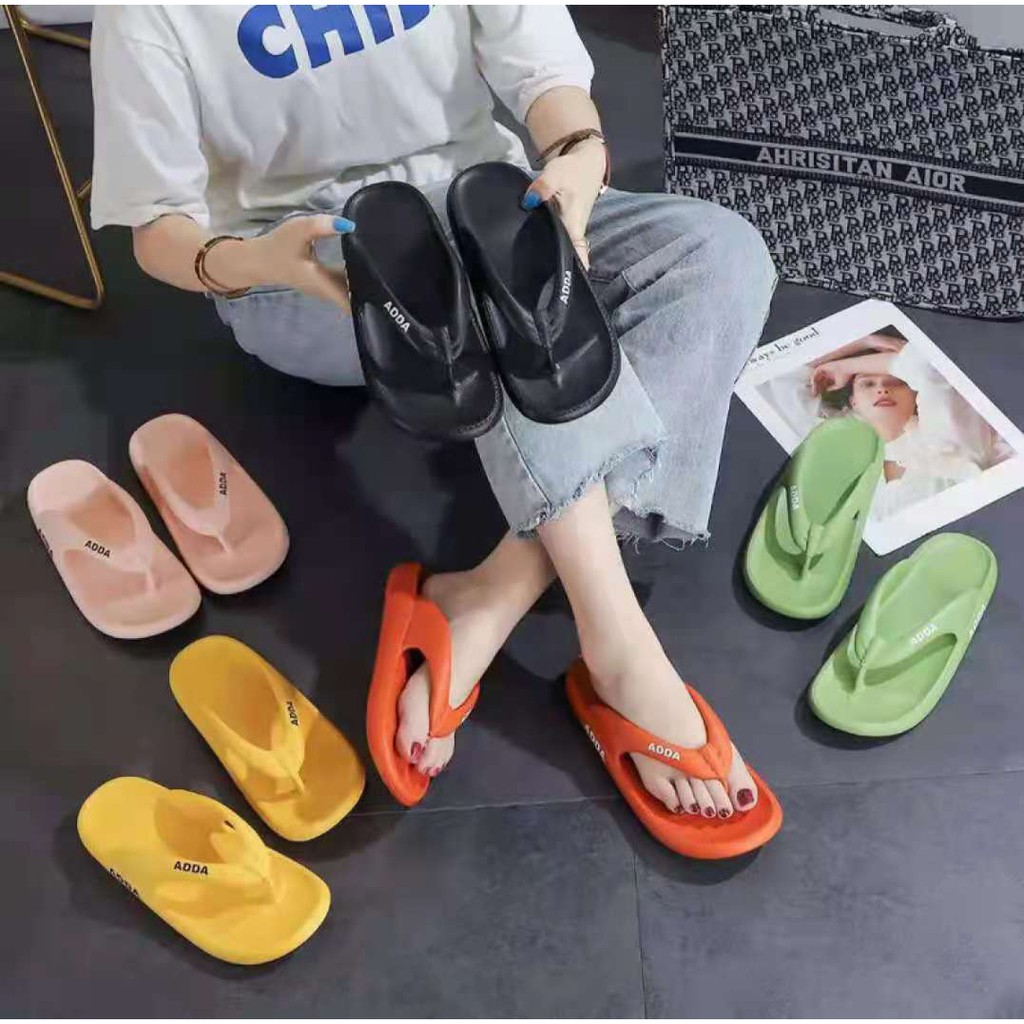 2023 NEW ADDA THAI COMFY SLIPPERS FLIP FLOPS (Please Check Size Chart ...