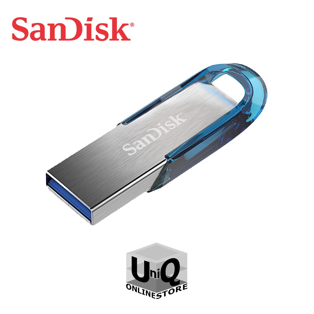 SanDisk Ultra Flair Blue Flash Drive USB 3.0 32GB Sdcz73-032G-G46 ...