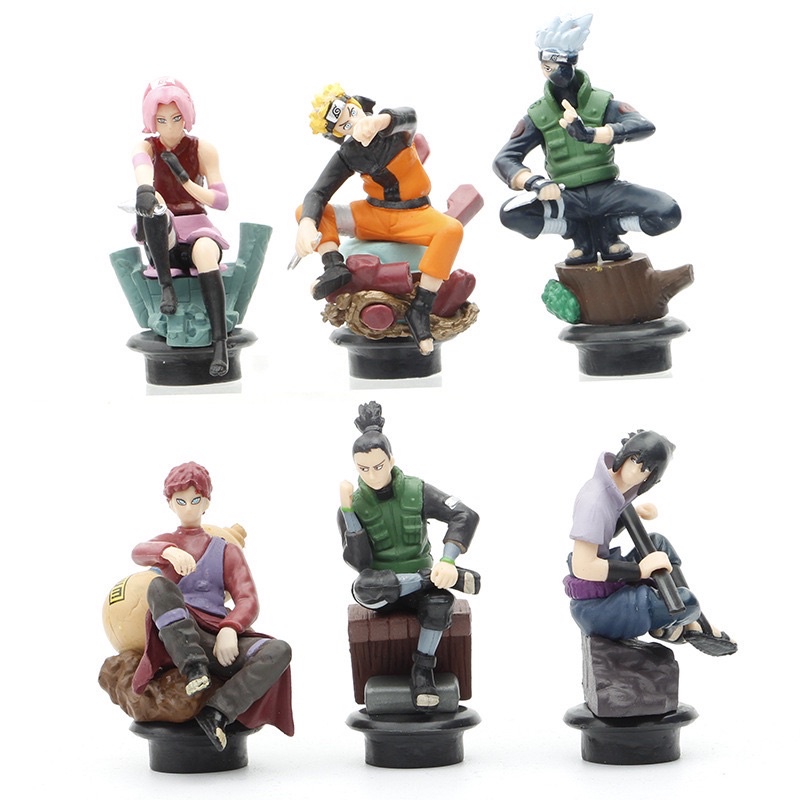 Naruto Model Set 6 Figures | Shopee Philippines