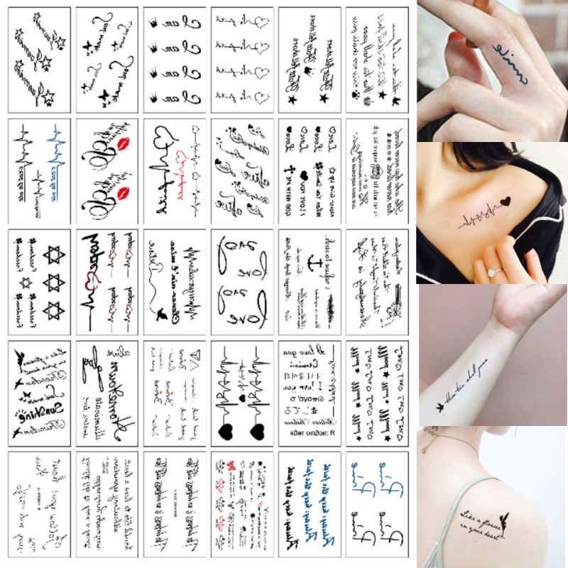 Aesthetic Tattoos Aesthetic Tattoos mini size Tattoo size semi ...