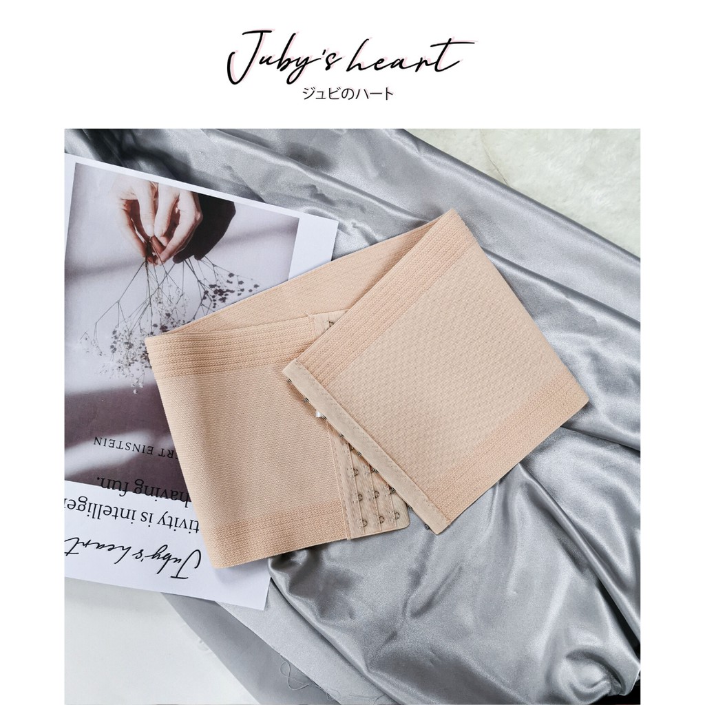 Juby's Abdominal Belt Tummy Control Belt 17cm - 3Row 9Hook Under-bust ...