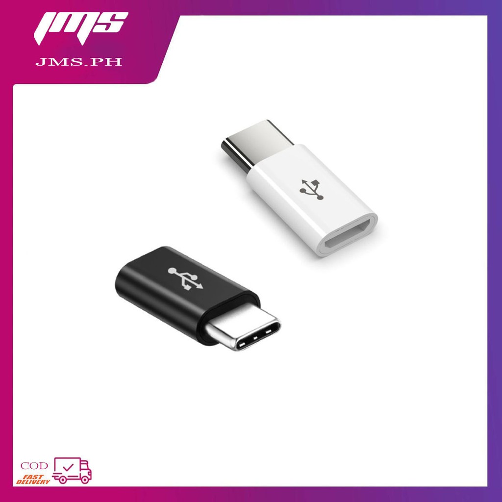 Micro Usb V8 To Type C Android OTG Adapter | Shopee Philippines