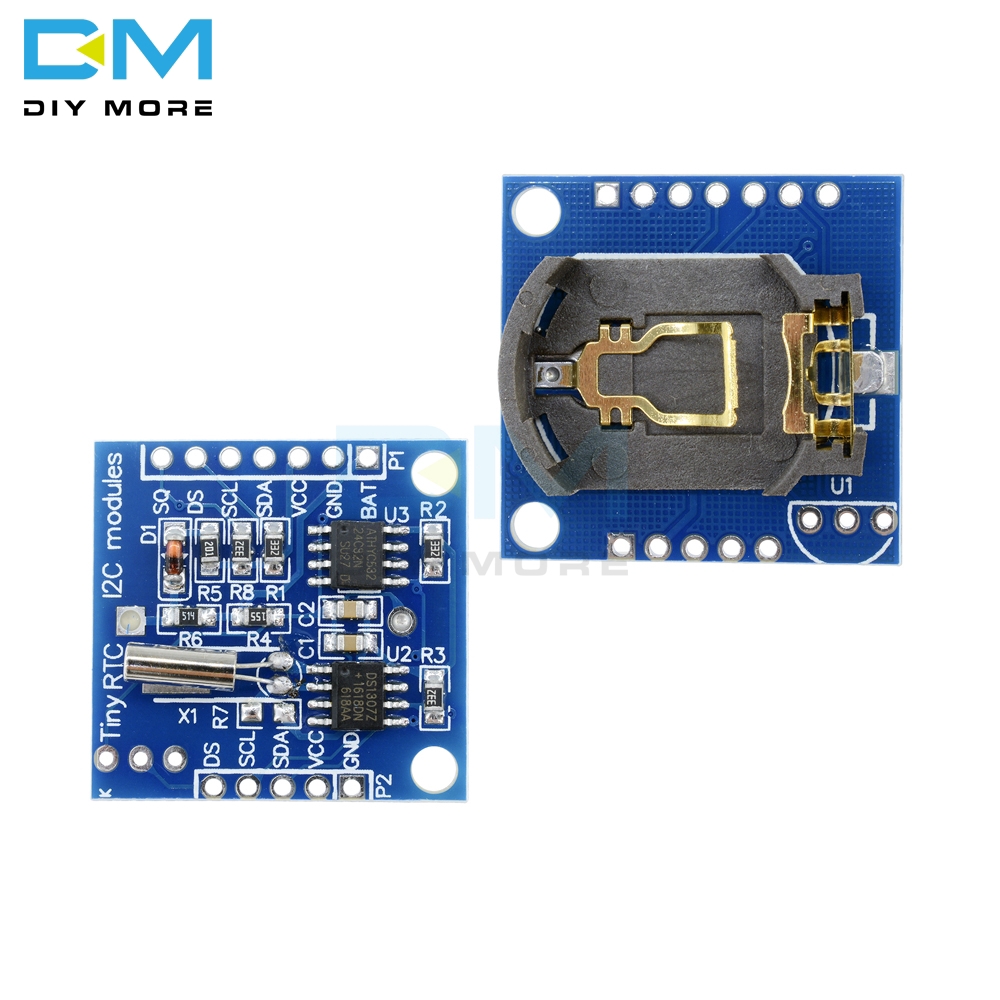 Iic I2c Rtc Ds1307 At24c32 Real Time Clock Module Board For Arduino 51 Avr Arm Pic Module For