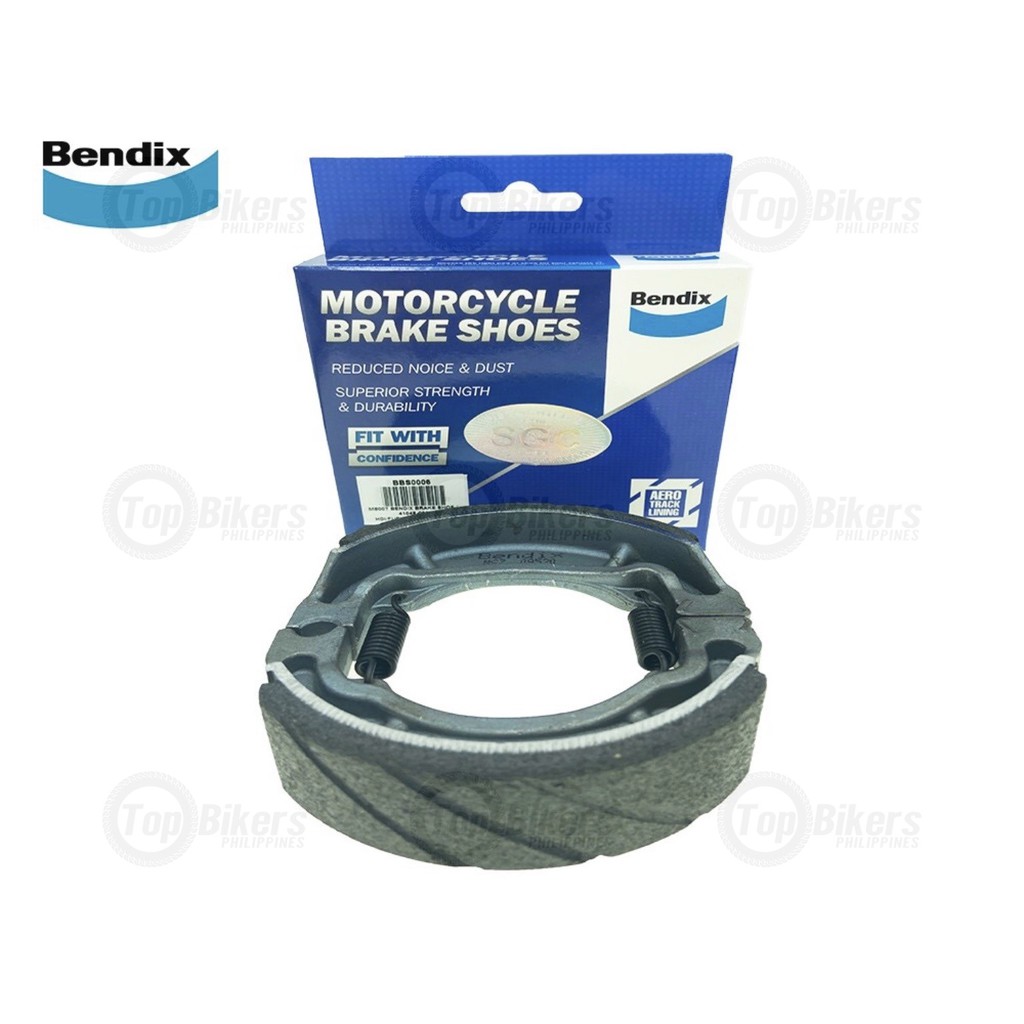 Bendix Brake Shoe MS7 HDI, HDII, Fury 125, Bajaj, CT100, Raider J 110/ ...