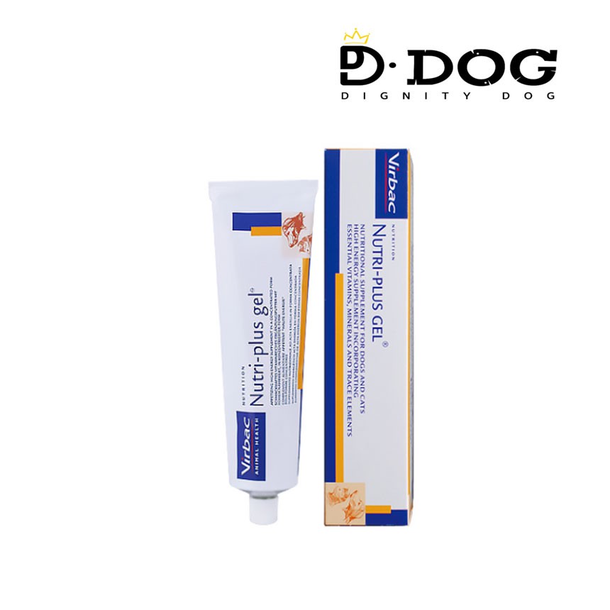 VIRBAC 】 120.5g Nutri Plus Gel Pet Supplements Dog Nutrition Immune ...