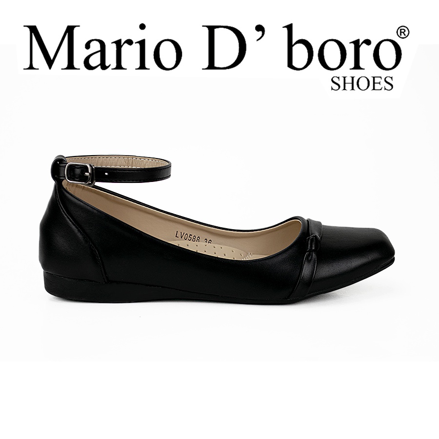 Mario D' Boro Women Shoes Lv 0588 Black C3 | Shopee Philippines