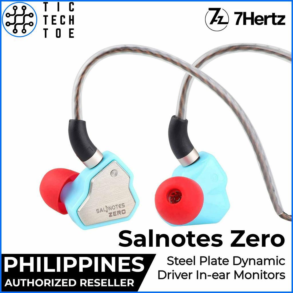 7hz Salnotes Zero Steel Faceplate Dynamic Driver Detachable Cable HiFi ...