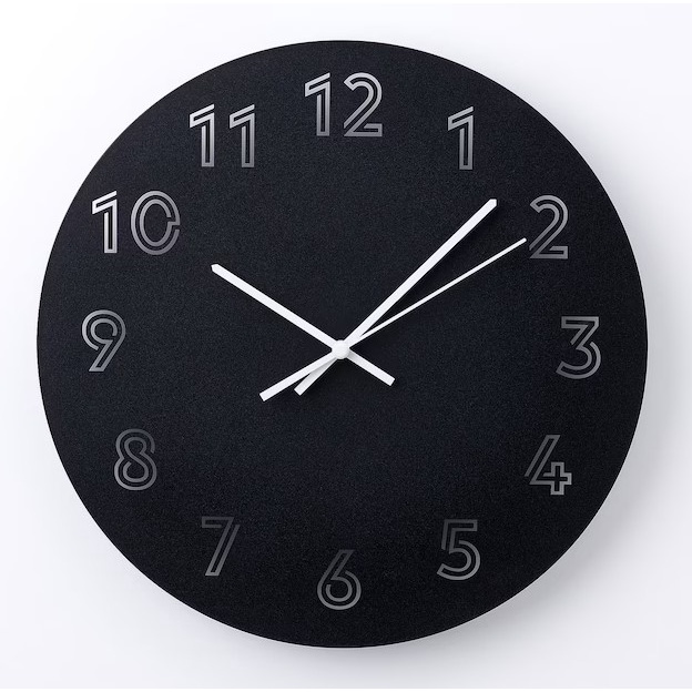 IKEA Authentic TROMMA / PLUTTIS / TUNNIS Wall Clock, (Original ...