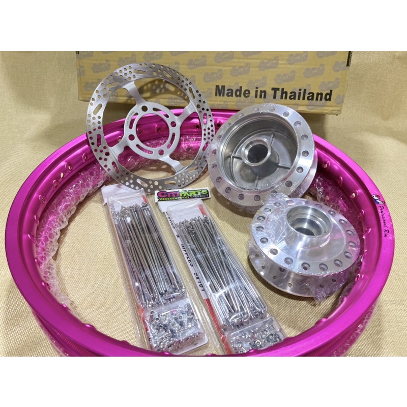 RIM SET XRM110 RS125 XRM125old (Thailand Rim) Pink Violet Blue Green ...