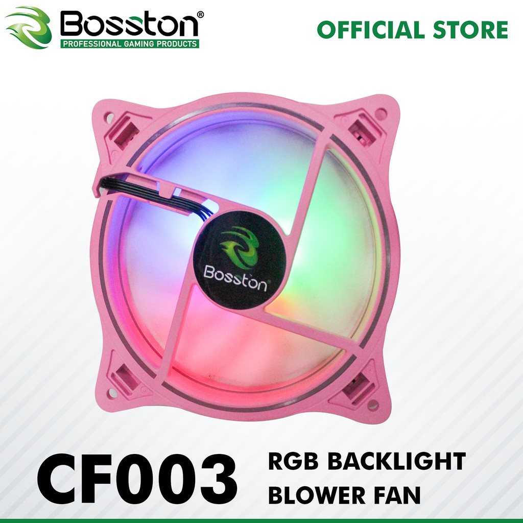 Bosston CF-003 Blower RGB Fan | Shopee Philippines