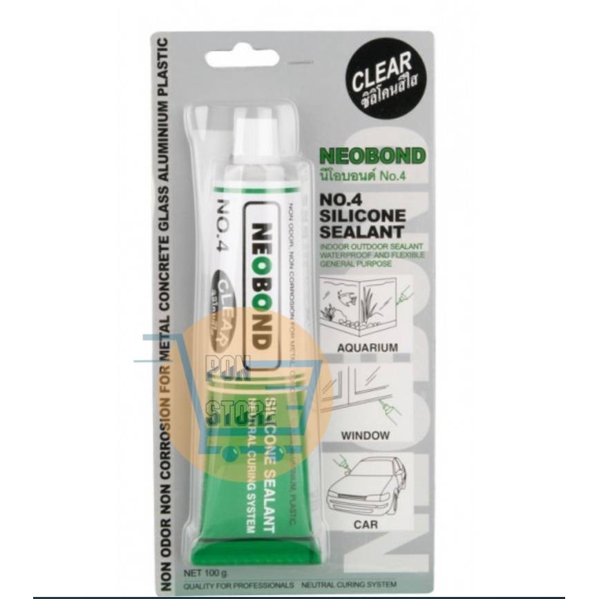 NEOBOND Aquarium Silicone Sealant 100g | Shopee Philippines