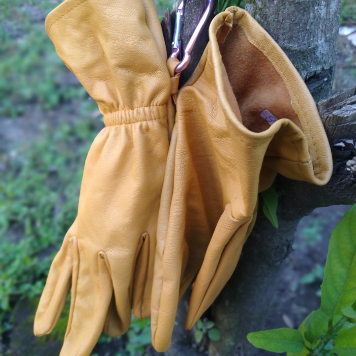 Bushcraft Survival Goat Skin Gloves | Shopee Philippines