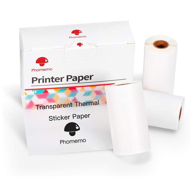 Phomemo Adhesive Label Non-Adhesive Paper for Phomemo Label Maker Tape ...