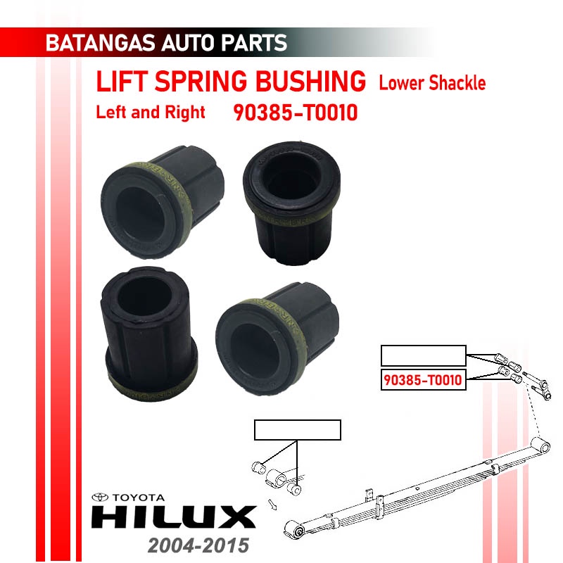 Lift Spring Bushing Toyota Hilux 2KD & 1KD 2004-2015 | Shopee Philippines
