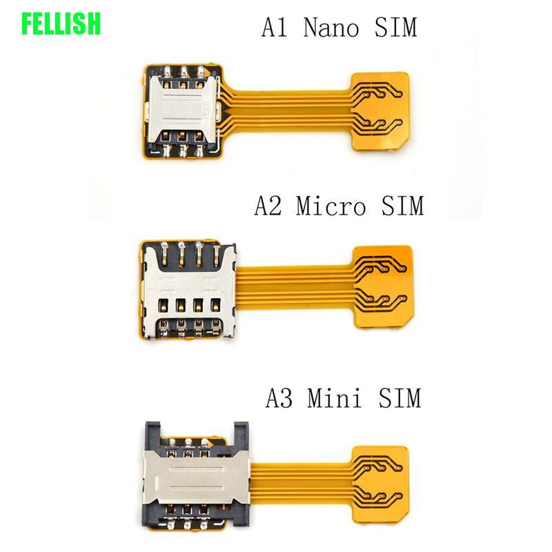 [FEL] Hybrid Dual Micro Nano SIM Card Adapter Converter Extension SD ...