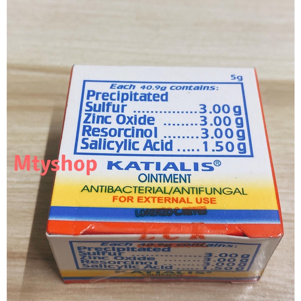 Katialis Ointment Antibacterial/Antifungal 5g/15g/30g | Shopee Philippines