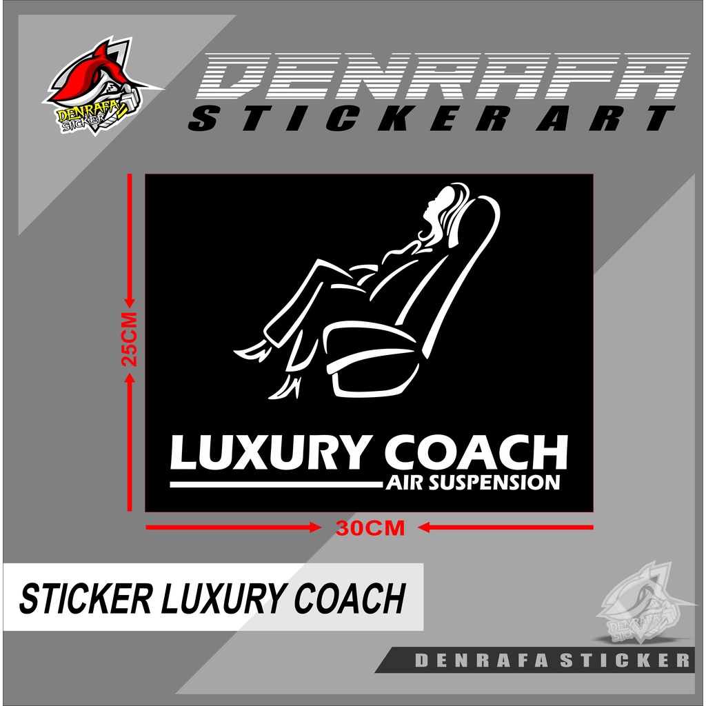 Luxury COACH BUS STICKER / LUXURY COACH TRAVEL STICKER | Shopee Philippines