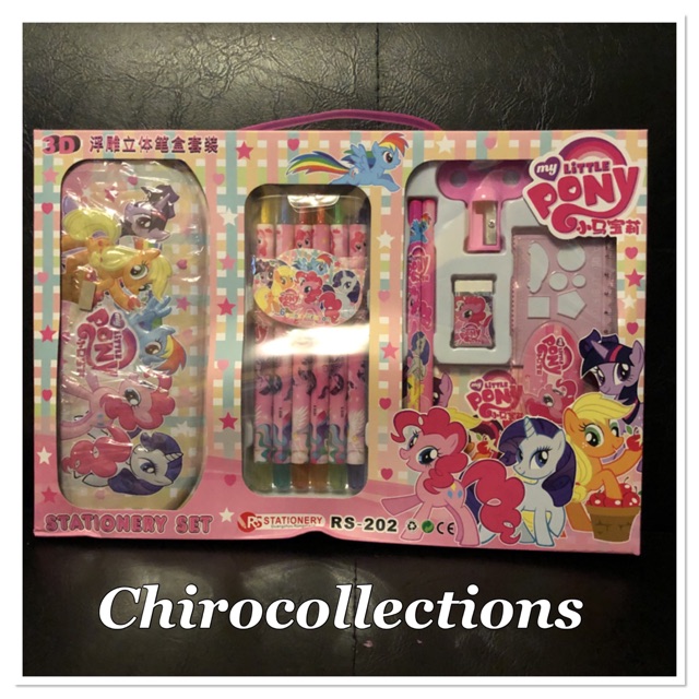 My Little Pony Stationary Set with Pencilcase | Shopee Philippines