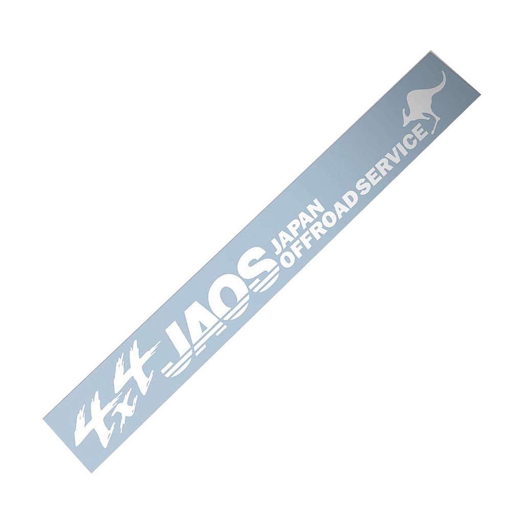 JAOS Banner Sticker/Decal for Car Front and Rear Windshield (Matte ...