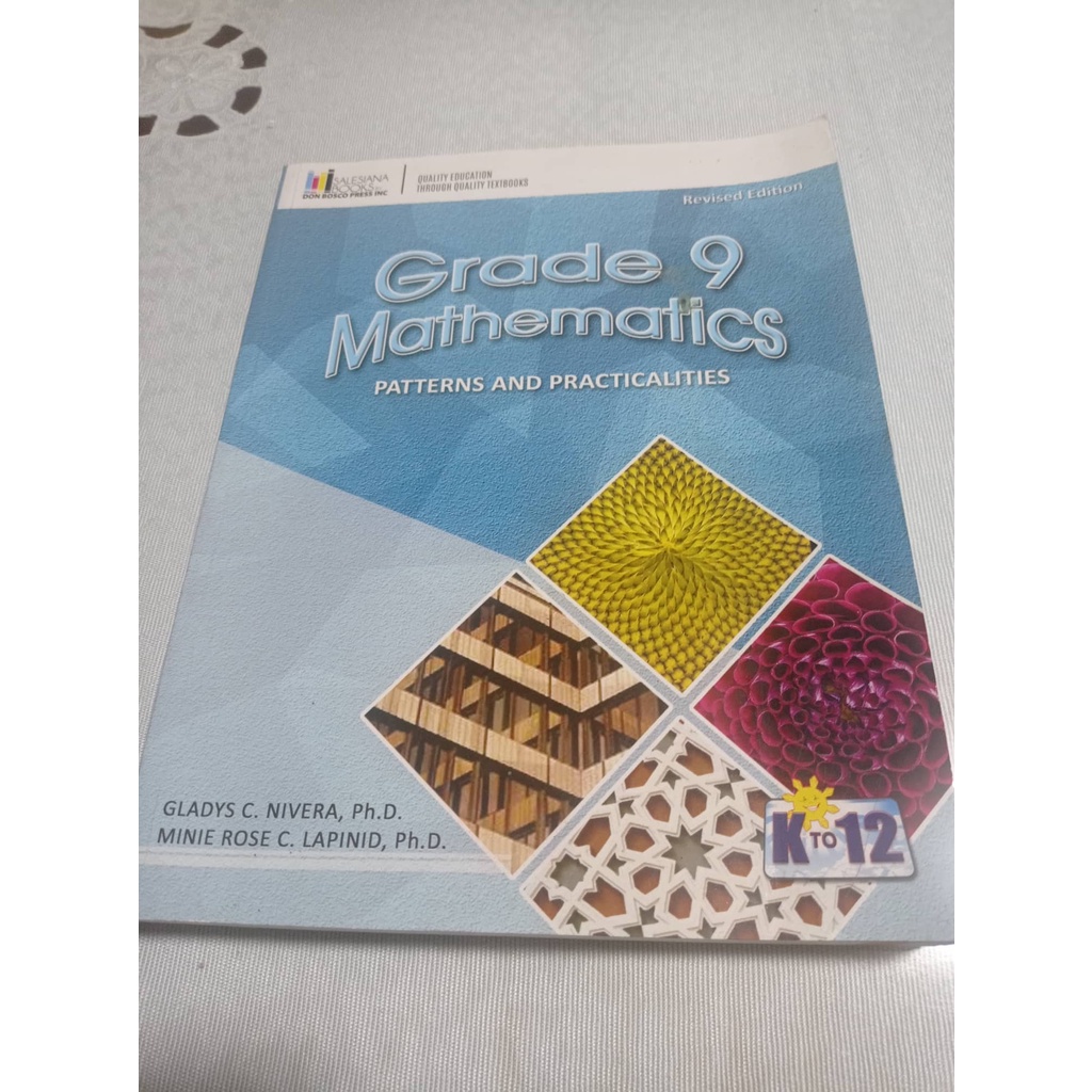 Grade 9 Mathematics: Patterns and Practicalities | Shopee Philippines