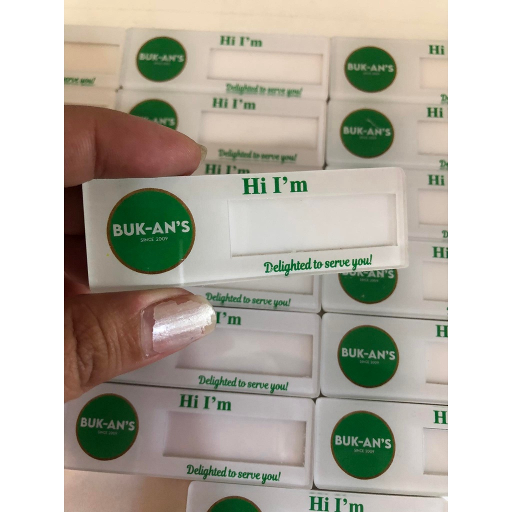 COD CUSTOMIZED INSERT NAMEPLATE | Shopee Philippines