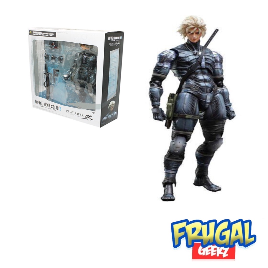 Square Enix Metal Gear Raiden Sons Of Liberty Play Arts Action Figure ...