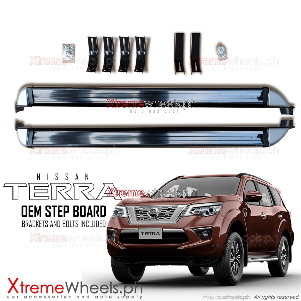Nissan Terra 2018-2025 Thailand Made Oem Stepboard / Step board High Quality ( Terra accessories ...