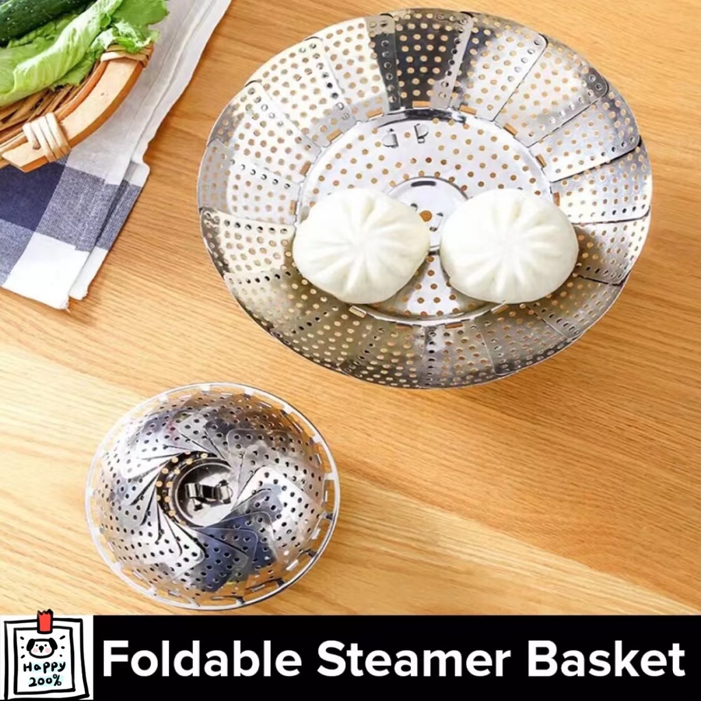 GL Stainless steel steamer tray flexible multi-purpose steamer magic ...