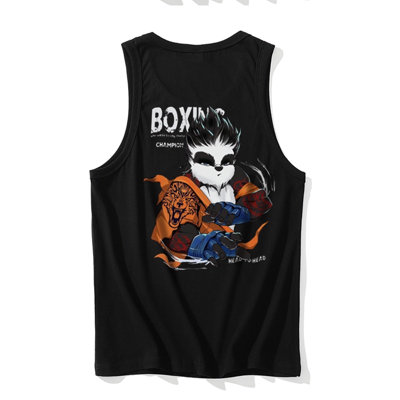 sleeveless tank top korean style vest summer Sando for men cotton adult ...