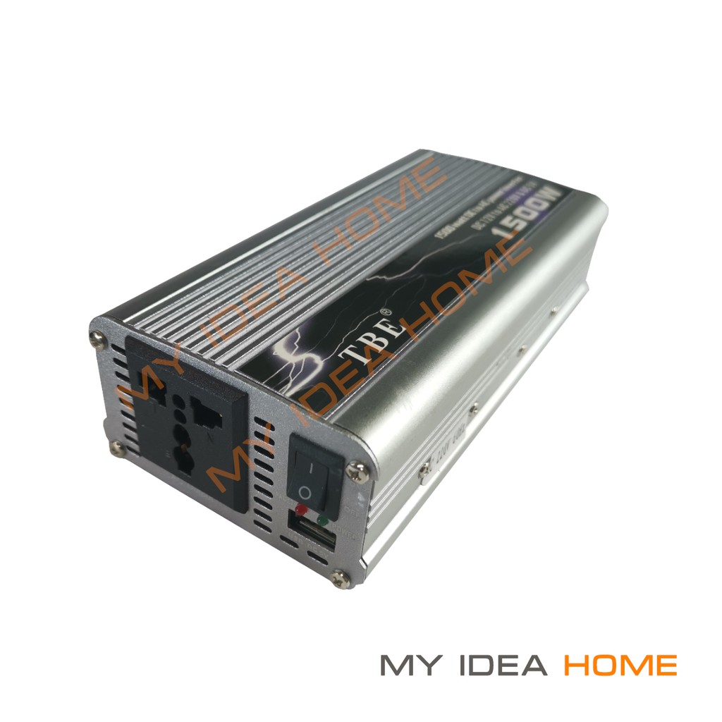 TBE 500W 1000W 1500W Modified sine wave Solar Power Inverter DC12V TO ...