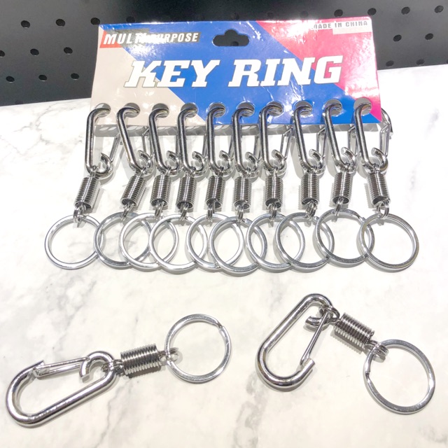 Stainless steel key chain spring(10pcs) | Shopee Philippines