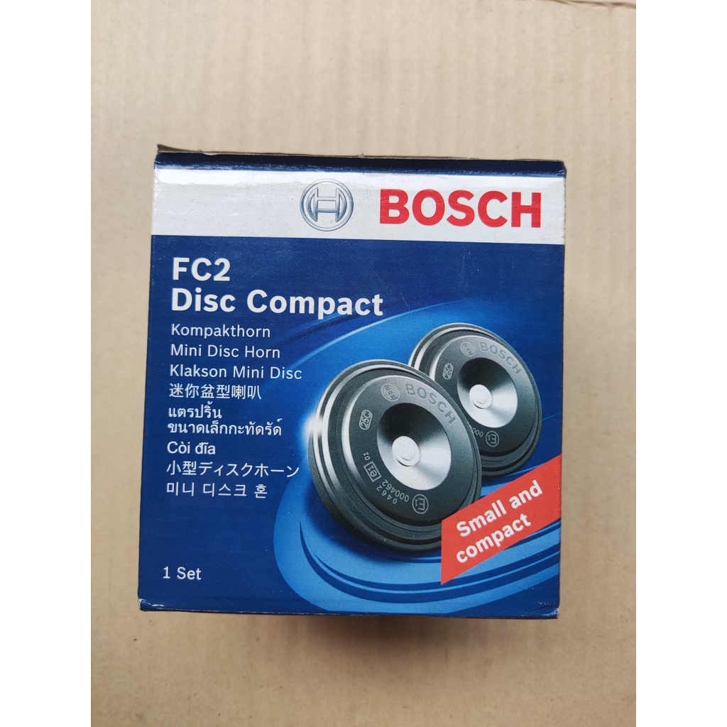 Original Bosch FC2 Disc Compact Mini Disc Horn 12V Small and Compact ...