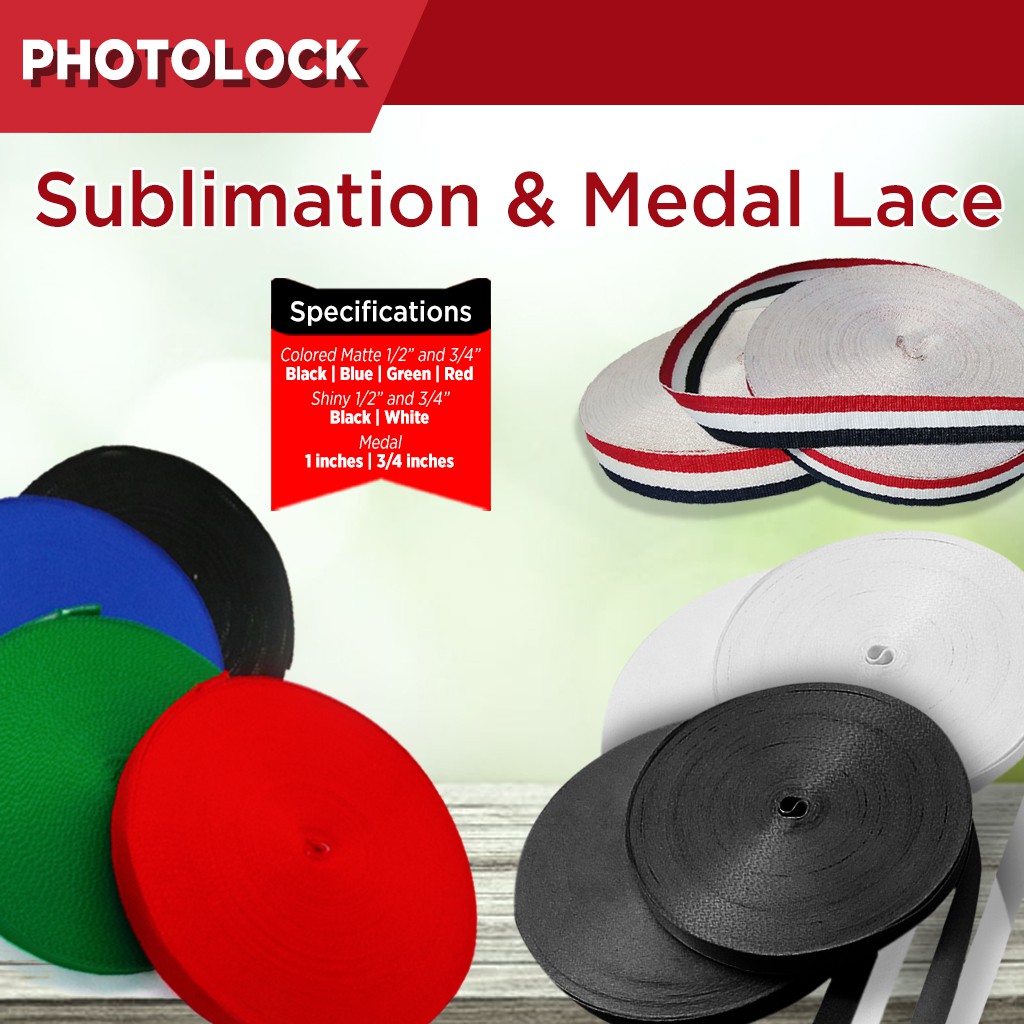 Sublimation Printable ID Lace / Lanyard Lace for ID Lace Making (50 ...