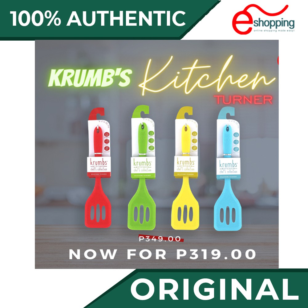Krumbs Kitchen Chef's Collection Silicone Turner (Sold individually ...