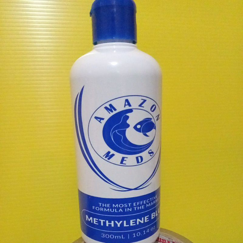 Amazon methylene blue 150ml-500ml Meth Blue Aquarium Tank Fish Medicine Gill Fluke Velvet Fungus ...