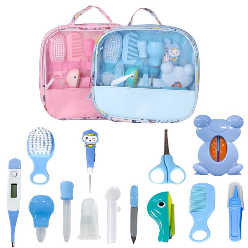 13pcs Set Baby Nail Trimmer Grooming Kit Portable Newborn Baby Nail ...