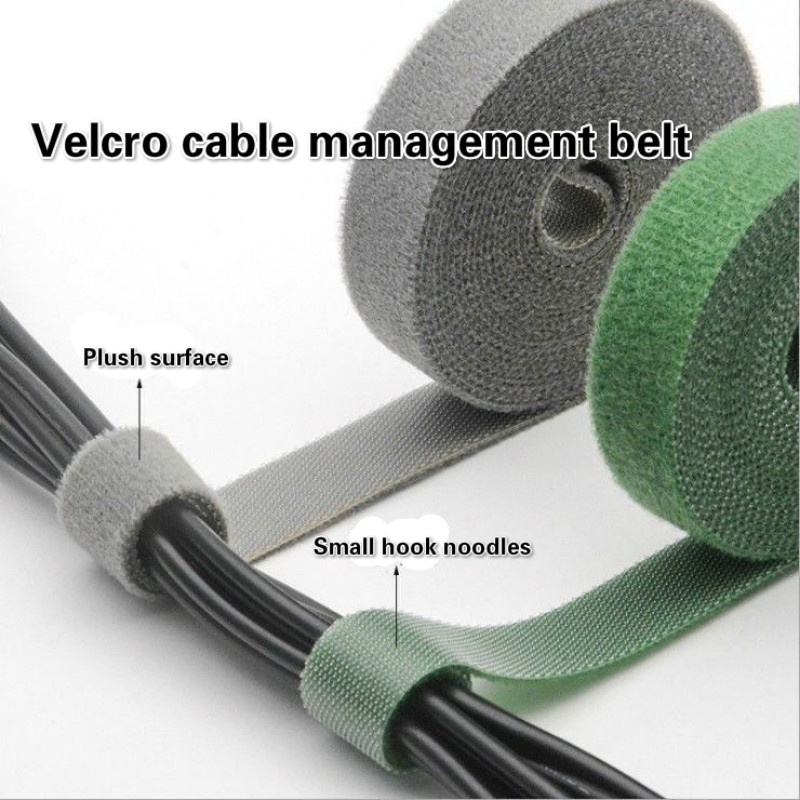 Velcro Binding Tape Computer Wire Data Cable Storage and Sorting Wire ...