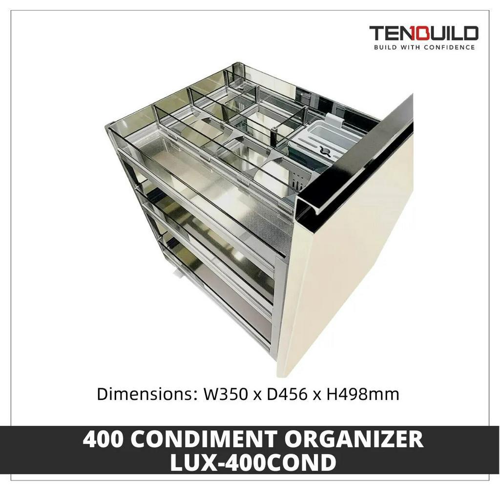 Tenbuild 400 Condiment Organizer LUX-400COND | Shopee Philippines