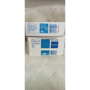70mm Convatec Colostomy Bag Stomahesive Wafer/ Opaque (Brown) Pouch 10 ...