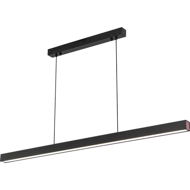 Nordic Long Pendant light Hanging light fixture black Pendant lamp ...